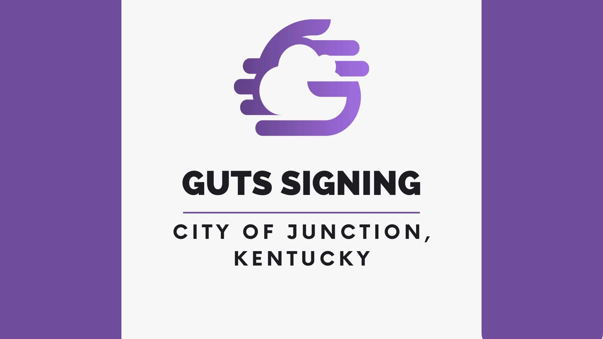 City of Junction, Kentucky signs with GUTS - GUTS